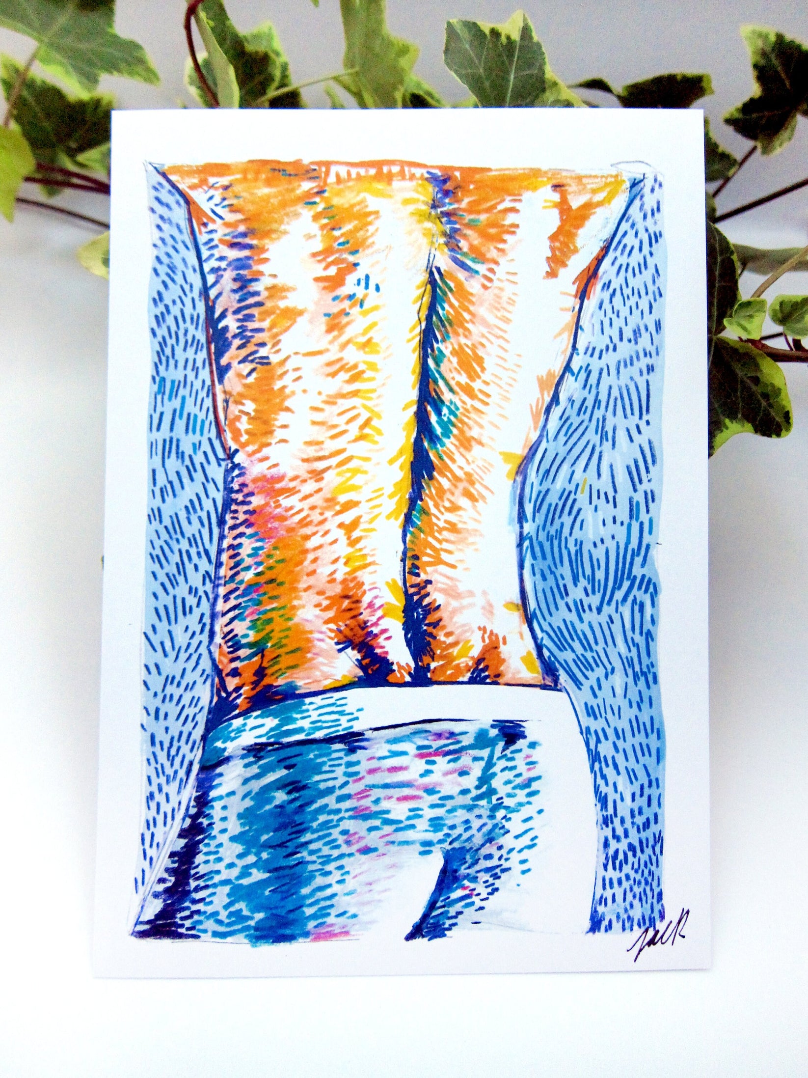 The Male Form - Set of 3 x A4/A3 Prints, Gay, Artwork, Illustration, M ...