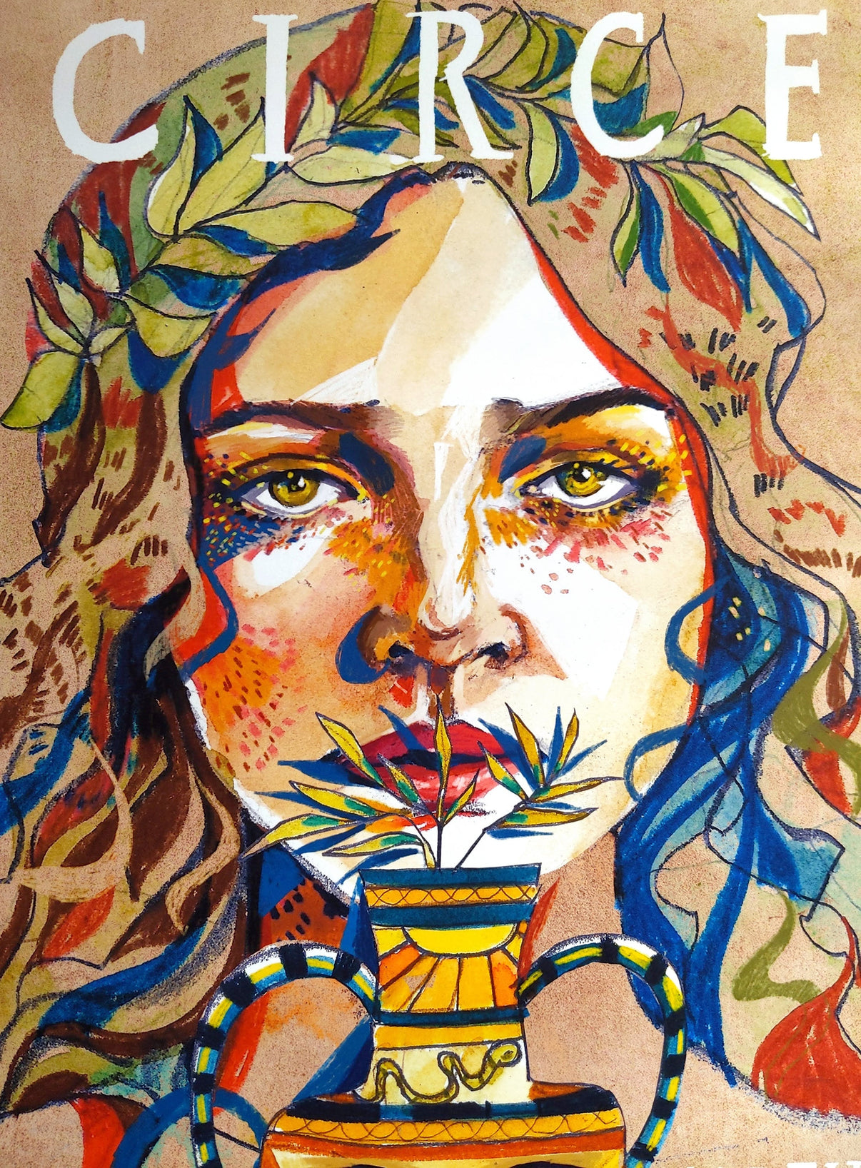 Circe Artwork Print, Inspired by Madeline Miller's 'Circe', Artwork Pr ...